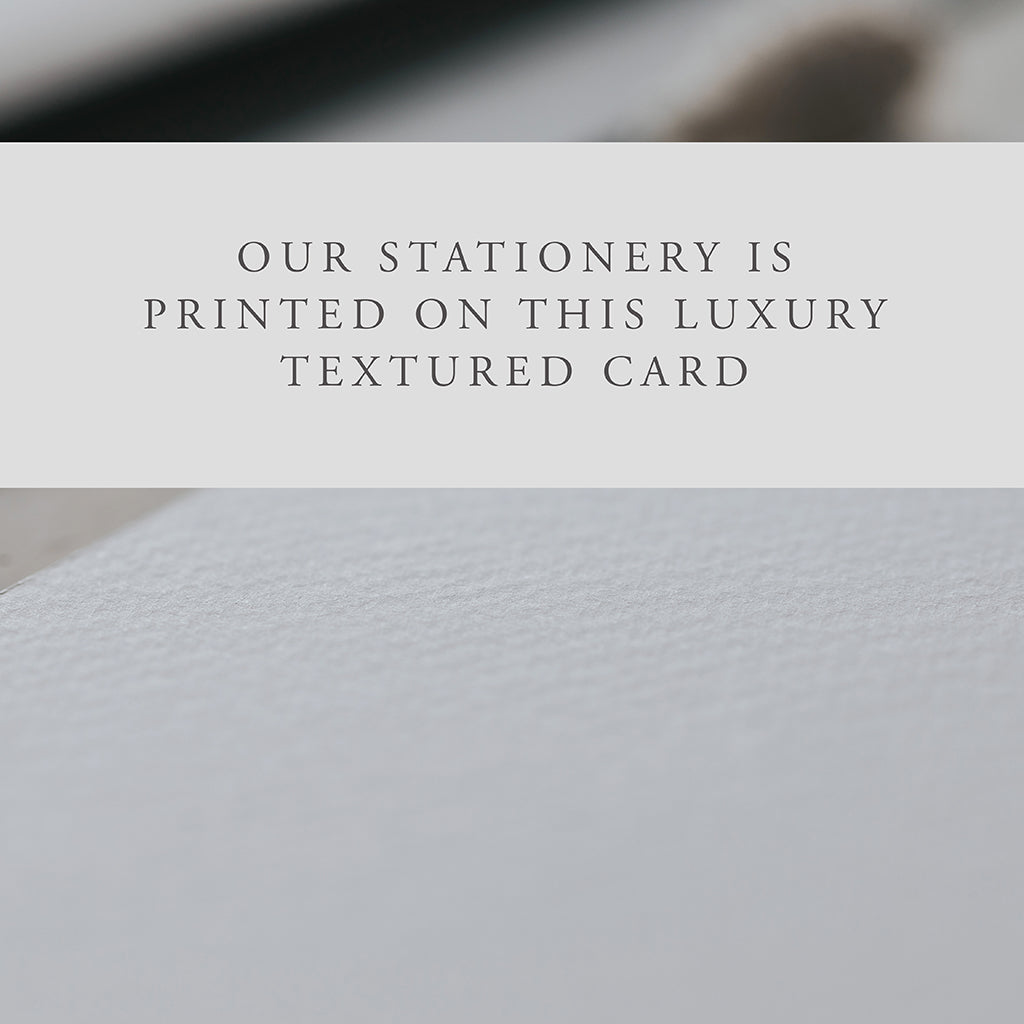 Tara Flat Place Cards – Lilac & White